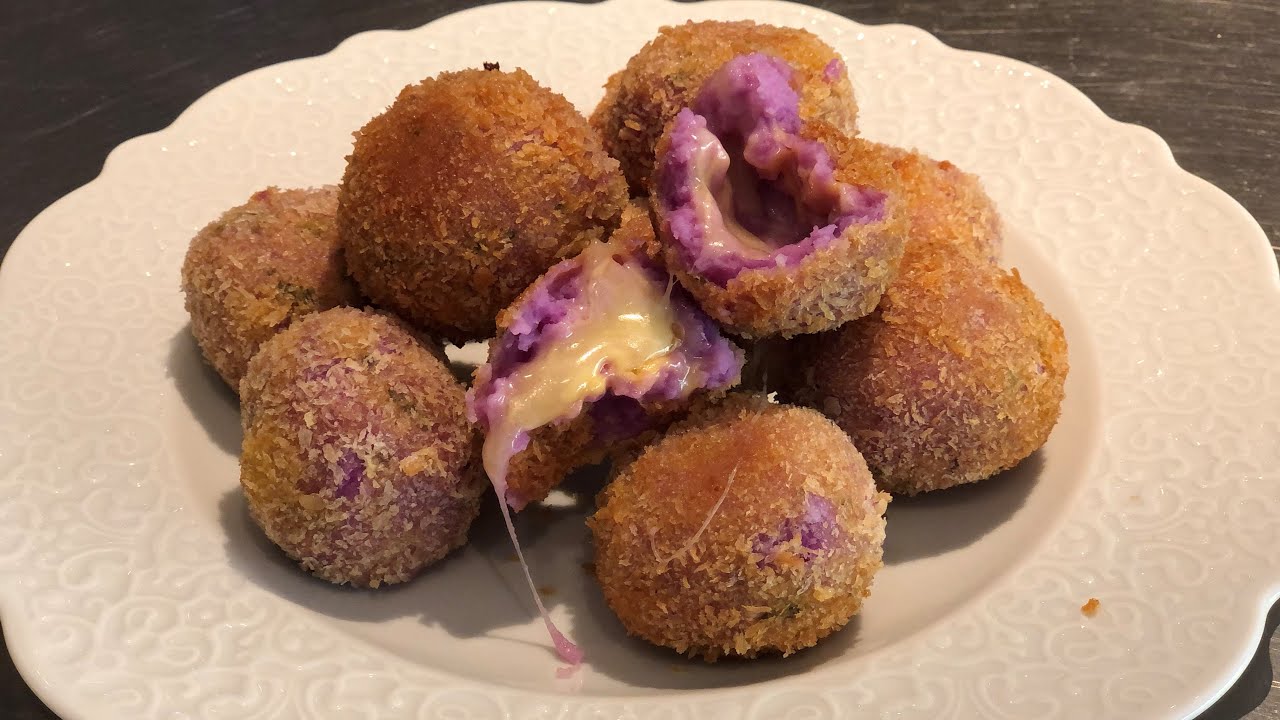 UBE CHEESE BALLS | Easy recipe | - YouTube