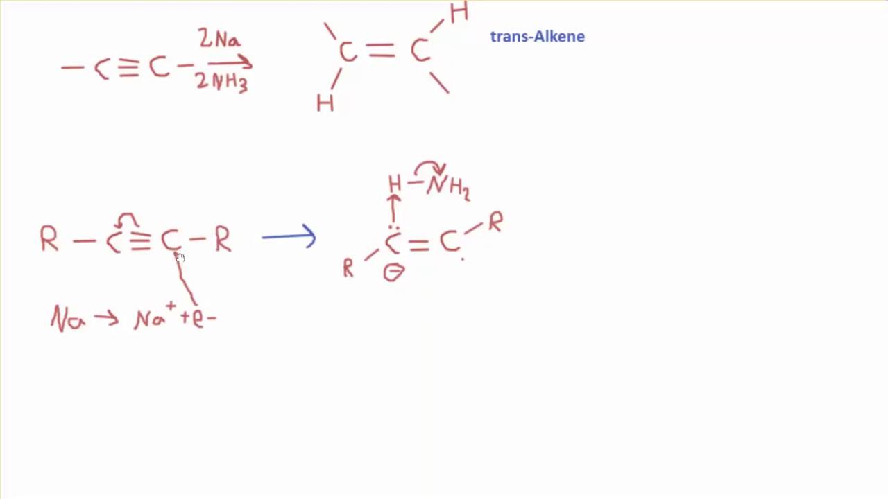 Alkene and Alkyne Reduction (Organic Chemistry) - YouTube