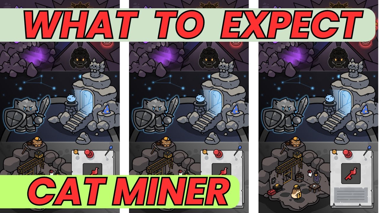 Cat Mine Galaxy Adventure Gameplay After 1 Week & Beginners Guide - YouTube