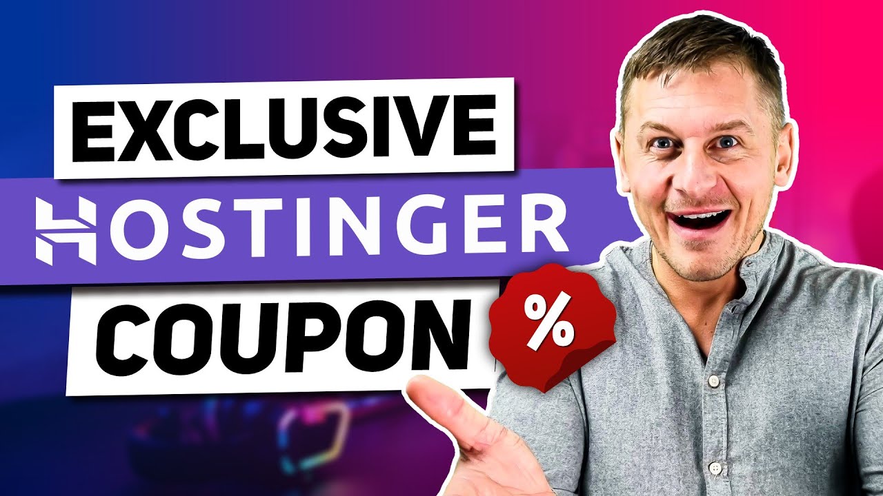 Hostinger Coupon Code: Exclusive Special Hostinger Promo, Discount, Deals 2026 - YouTube