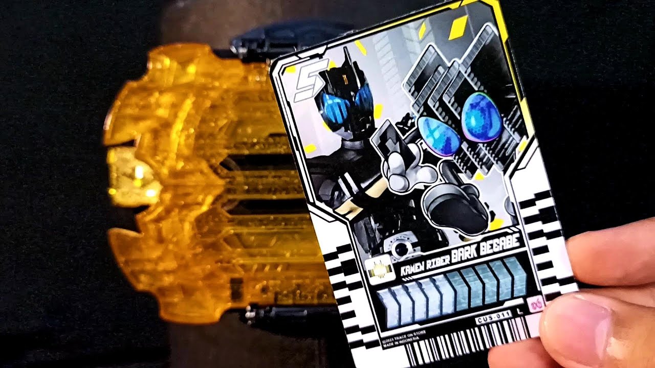 DARK DECADE CHEMY CARD! Kamen Rider Gotchard Legend Dark Rider Henshin ...