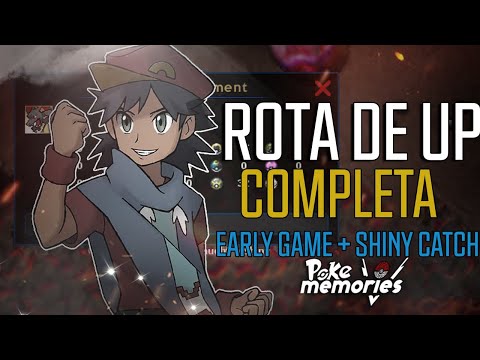 ROTA DE UP PARA INICIANTES NO POKEMEMORIES