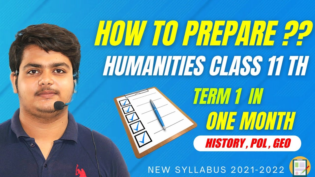 How to prepare for Class 11th humanities Term 1 | Humanities Class 11th ...