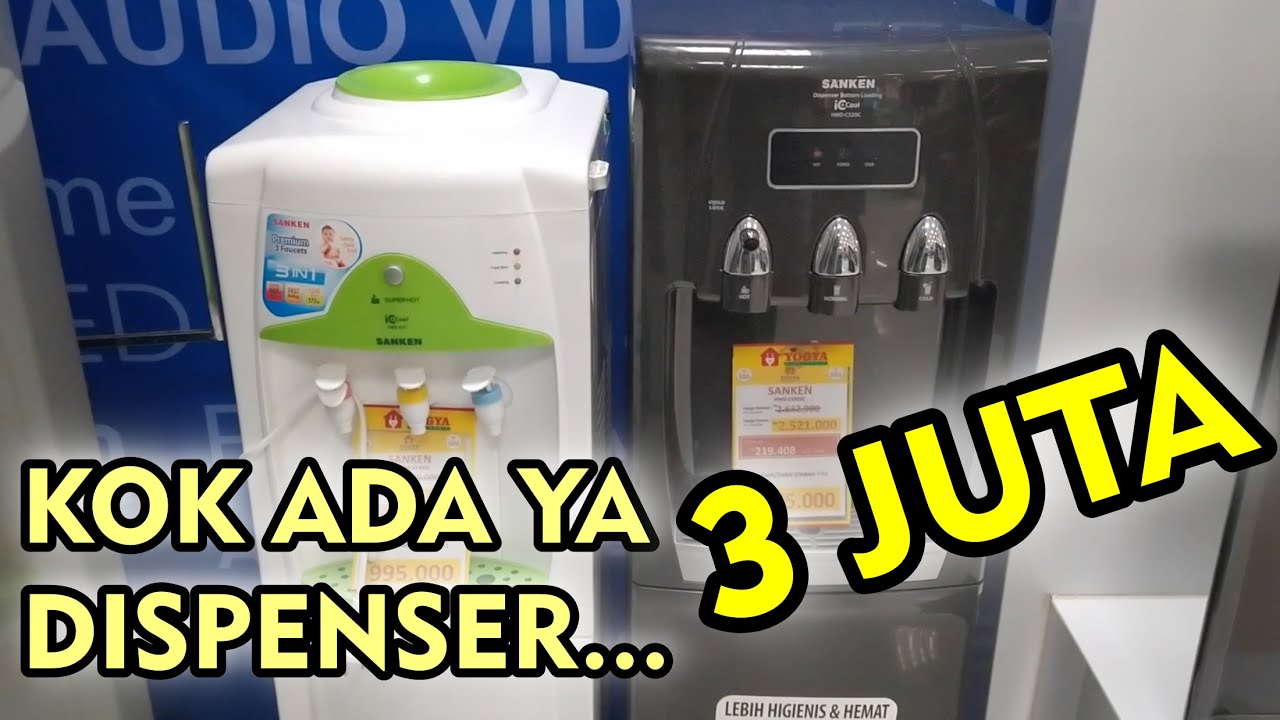 Dispenser murah 250rb VS mahal 3 juta, Dispenser Sultan? #short - YouTube
