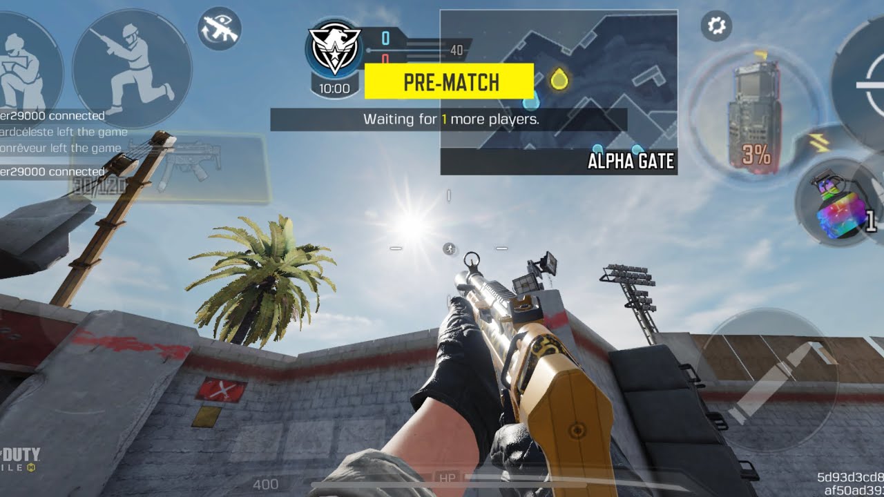 Call of duty mobile mp5 gameplay - YouTube