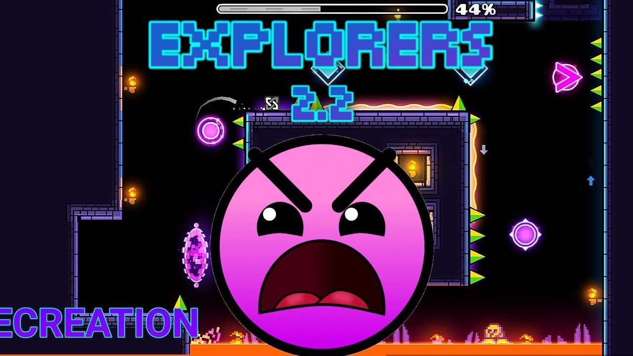 Explorers 100%|Geometry dash| by Robotic24 - YouTube
