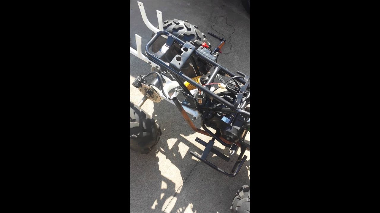 Custom Chinese four wheeler - YouTube