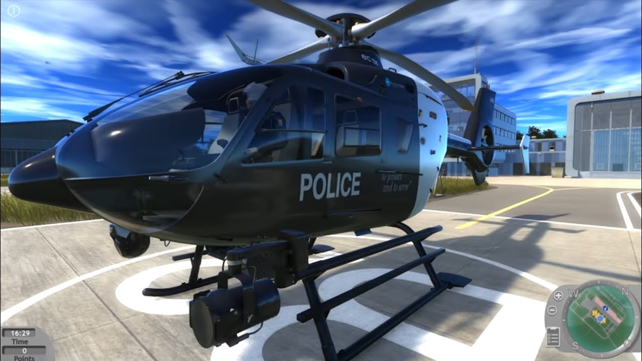 Police Helicopter Simulator - United States Patrol - Gameplay 4k - YouTube