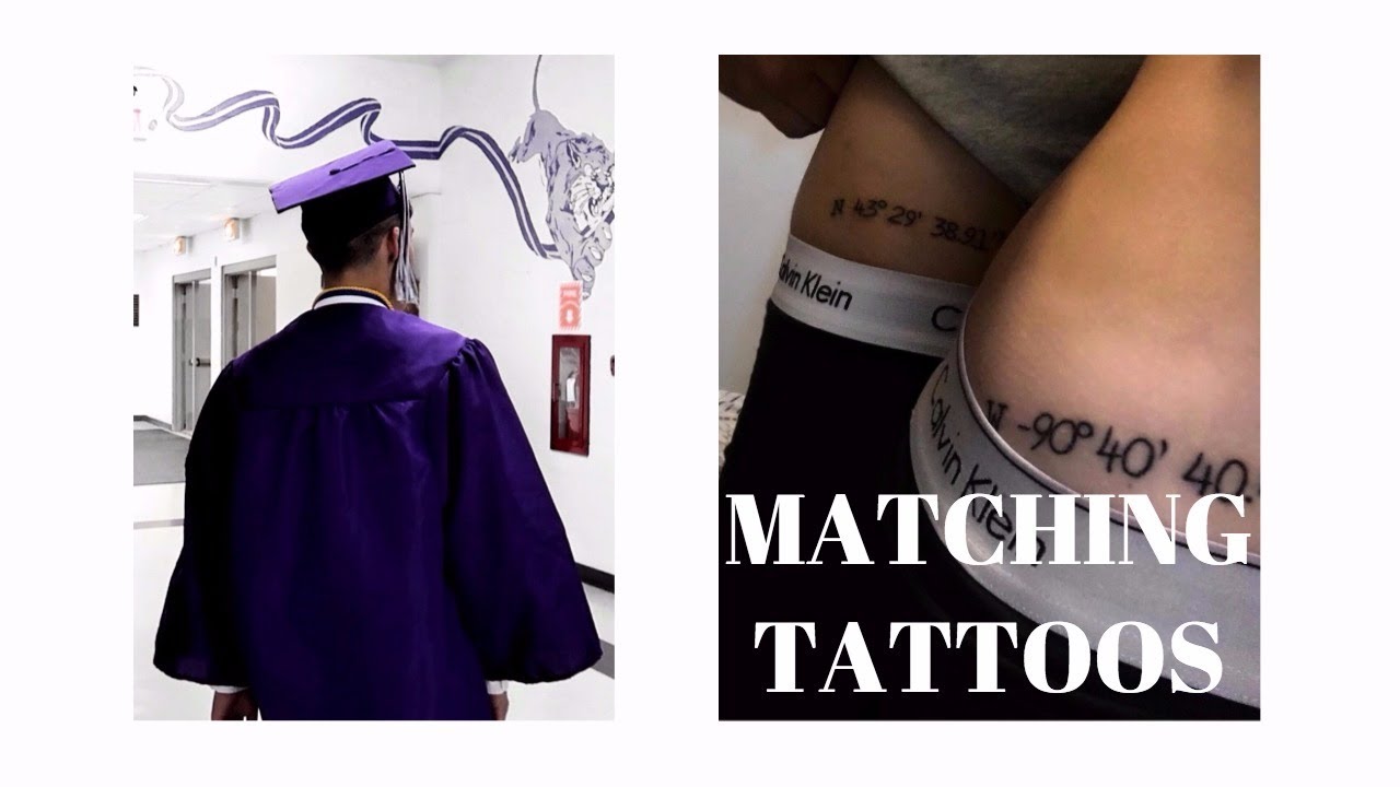MATCHING TATTOOS & GRADUATION - EN WEEKEND I USA - YouTube