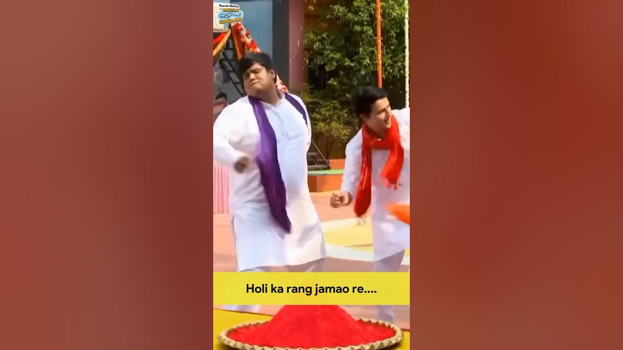 Holi Ka Rang Jamao Re Tmkoc Tmkocsmileofindia Jethalal Holi