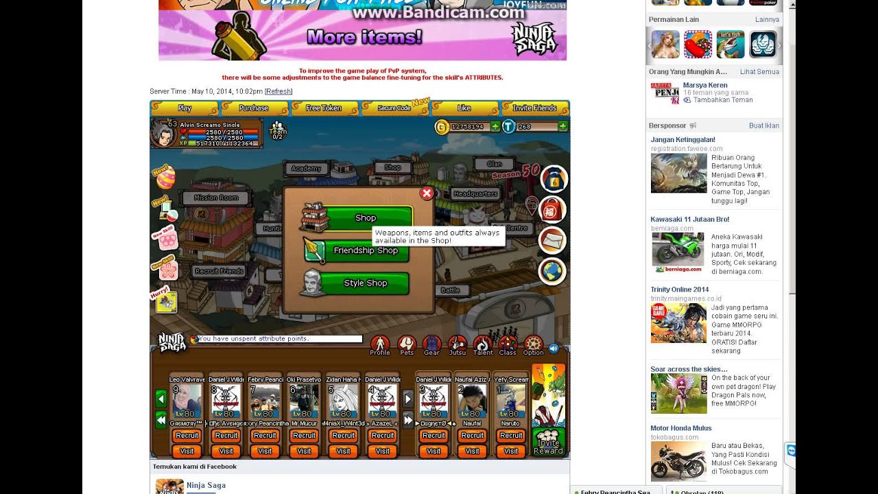 Cheat Ninja Saga Charles 2020 - YouTube