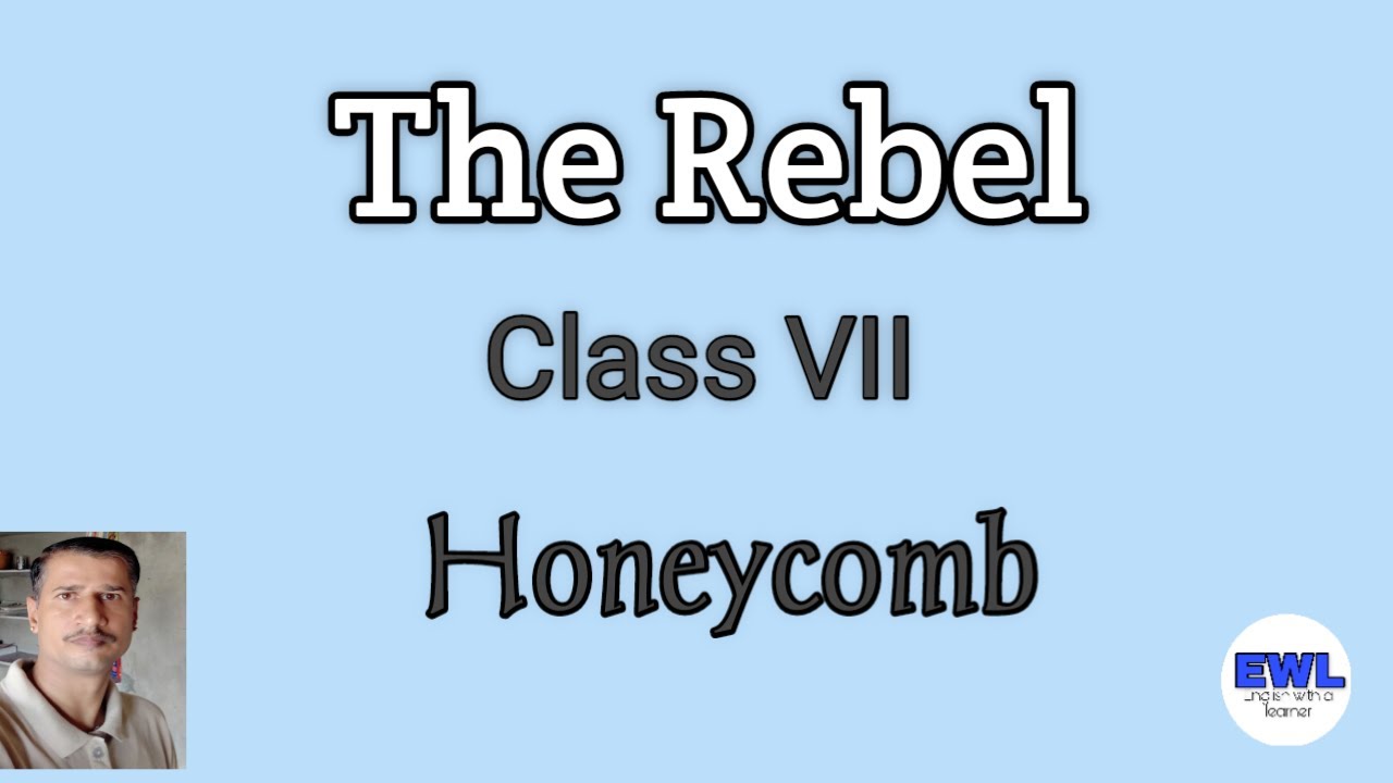 The Rebel poem by DJ Enright Class vii, Honeycomb NCERT explained - YouTube