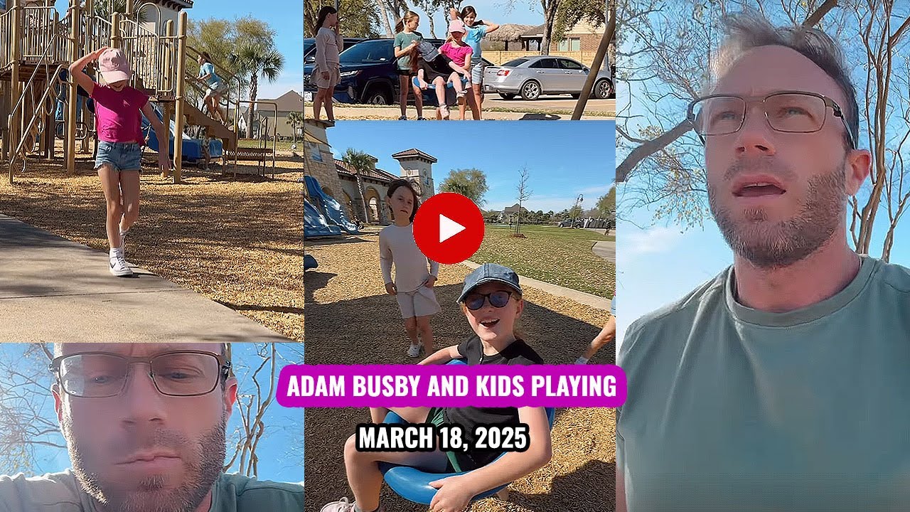 Adam Busby & Kids Fun Moments | March 18, 2025 - YouTube