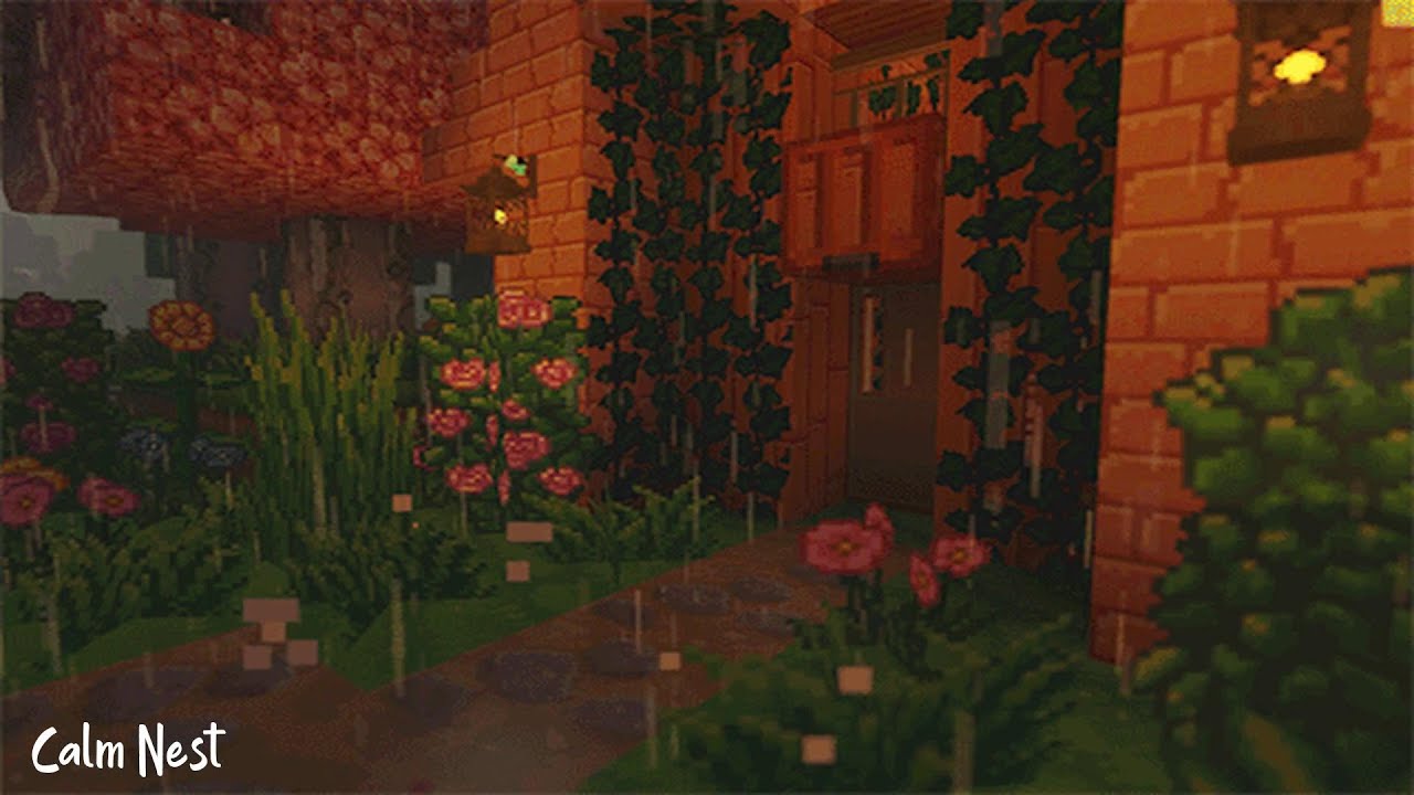 calm your heart and sleep... (minecraft music, campfire & wind) - YouTube