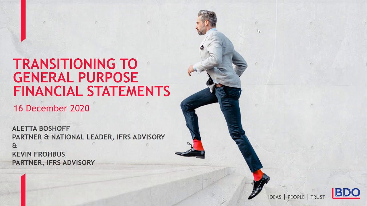 Transitioning to General Purpose Financial Statements - YouTube