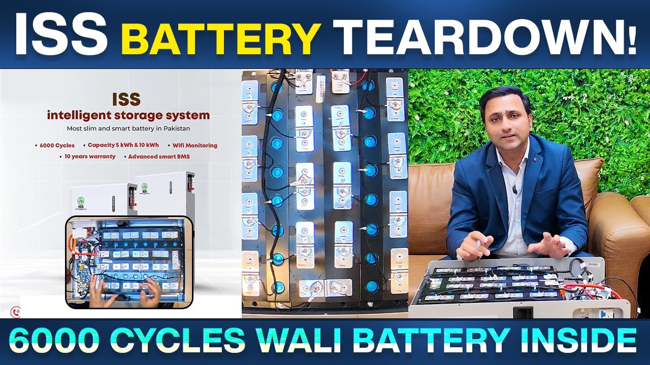ISS Lithium Battery Teardown 🔋 | 5kWh & 10kWh Slim Smart Battery Inside ...
