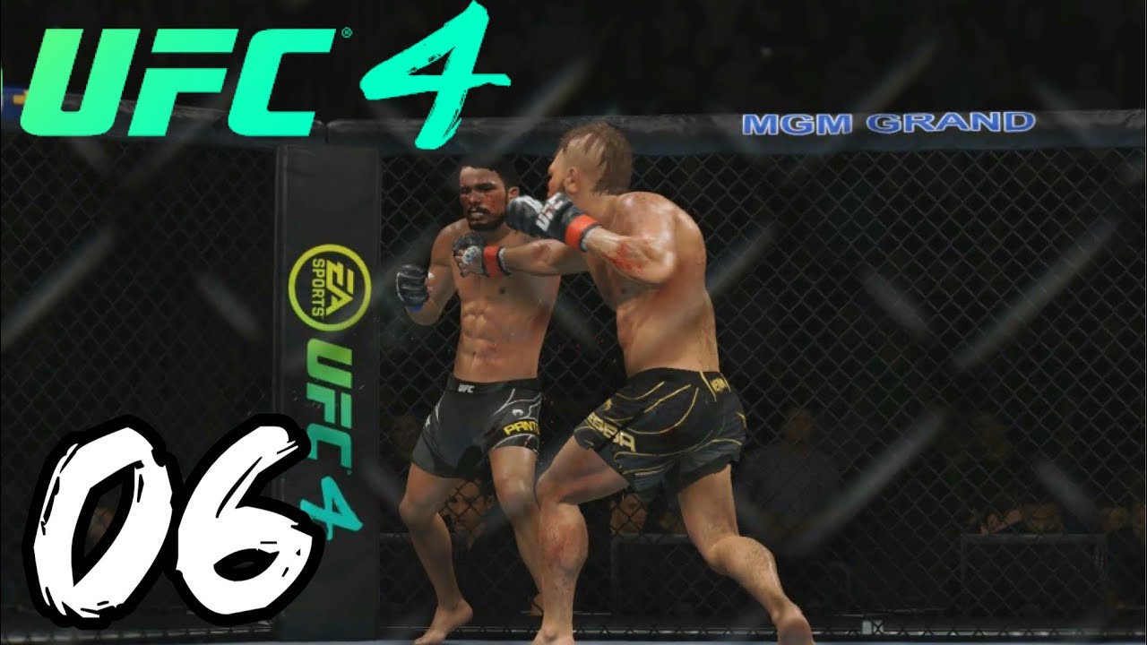 UFC 4 Flyweight Career Mode Walkthrough Part 6 - THE CRAZIEST FIGHT IVE ...