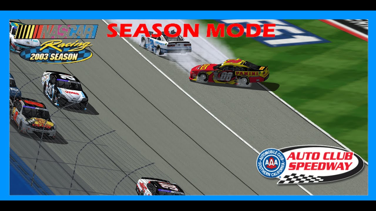 SPIN AND WIN IN THE FINAL RACE AT AUTO CLUB! - NR2003 2023 Xfinity ...