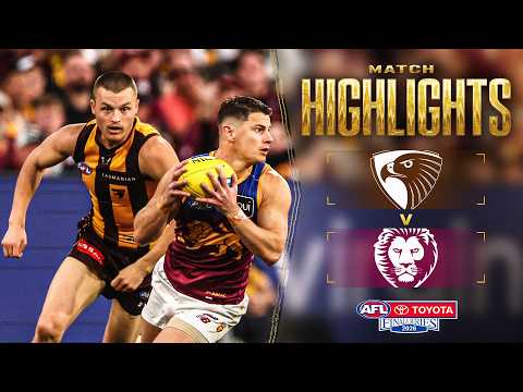 Hawthorn v Brisbane Lions Highlights | Preliminary Final, 2026 | AFL