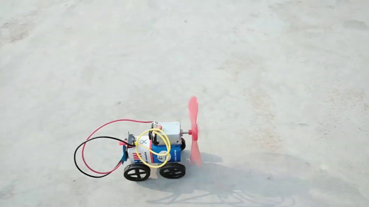 How to make a simple electric mini car - for powered car - YouTube