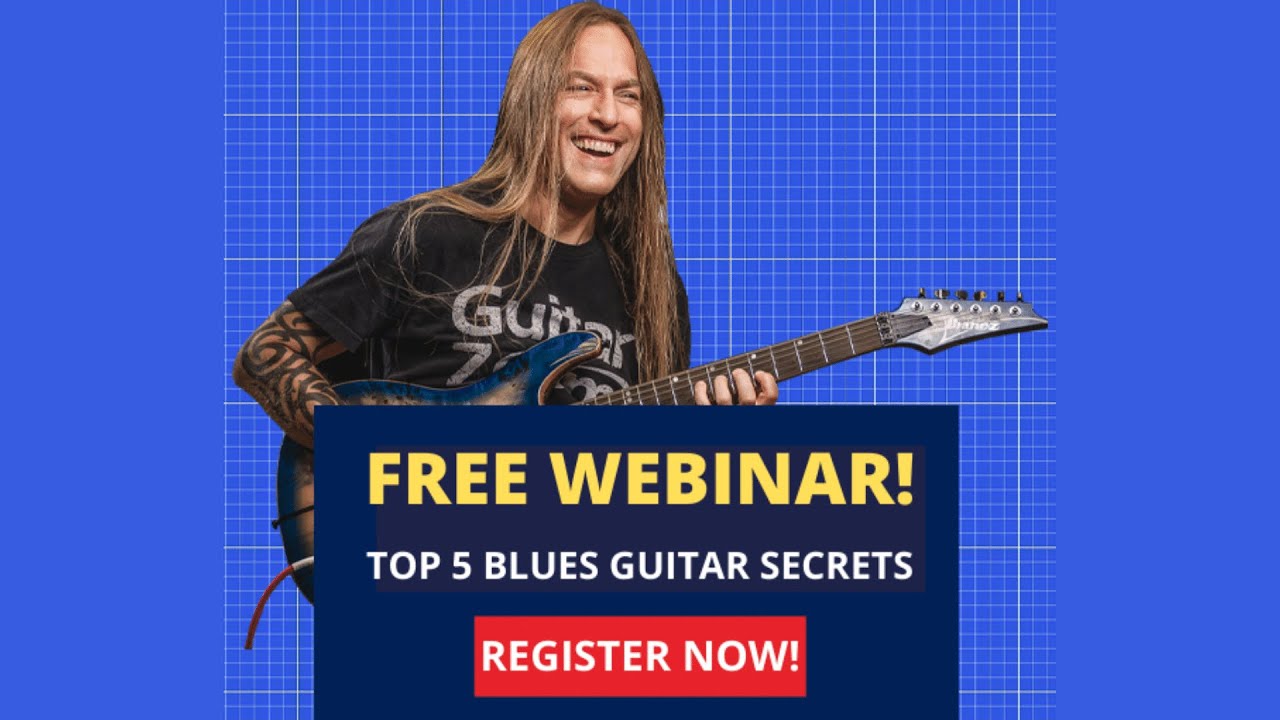 FREE WEBINAR: Top 5 Blues Guitar Secrets - REGISTER NOW! | GuitarZoom ...