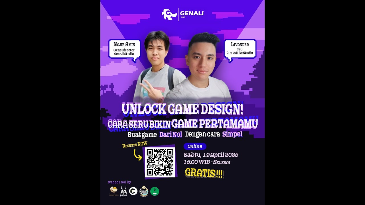 UNLOCK GAME DESIGN! CARA SERU BIKIN GAME PERTAMAMU || Buat Game Dari ...