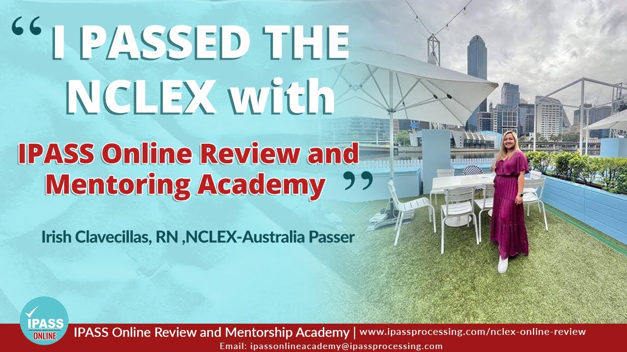 NCLEX-Australia Passer | Irish Clavecillas | IPASS Online Review and ...