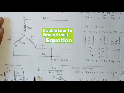 DOUBLE LINE TO GROUND FAULT - YouTube