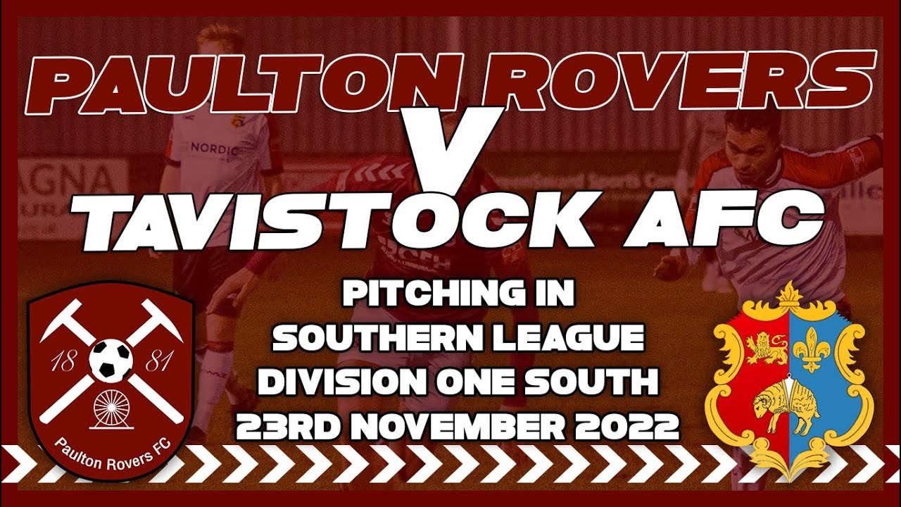 Paulton Rovers 1 - 4 Tavistock AFC (23/11/22) - YouTube