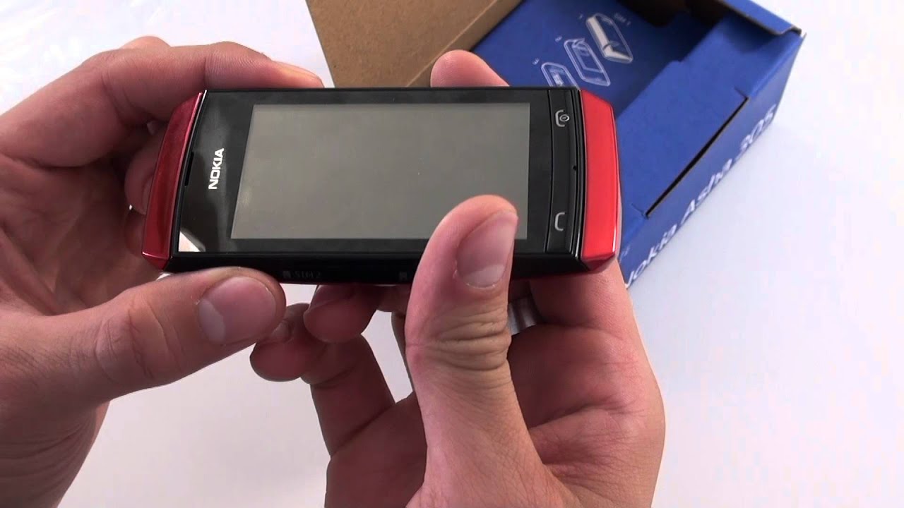 Nokia Asha 305 - Erster Eindruck - Teil 1 - YouTube