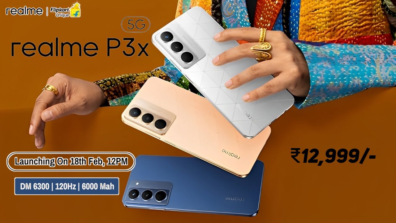realme P3x 5G India Launch Date, Pricing| realme P3x 5G Features ...