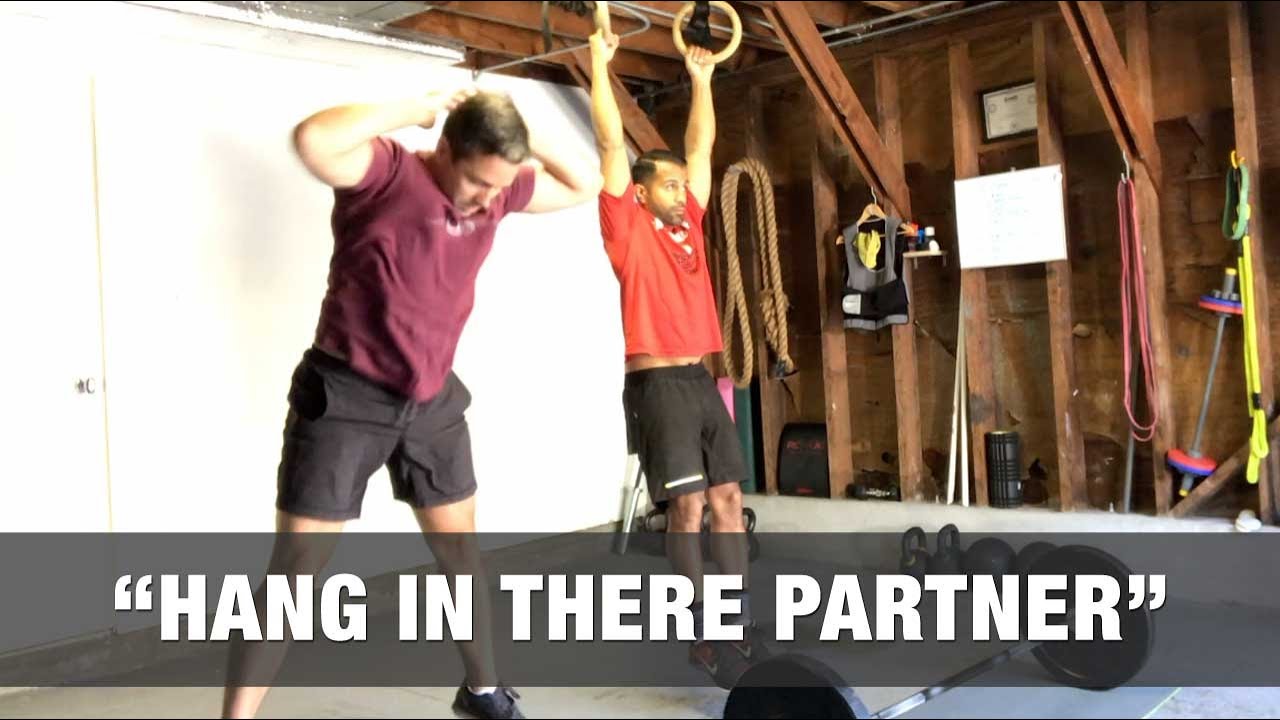 "HANG IN THERE PARTNER" Garage WOD - 20 minute EMOM - YouTube