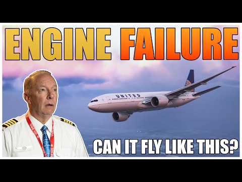 ENGINE FAILURE AT 3,000 FEET | United 777 Emergency Return