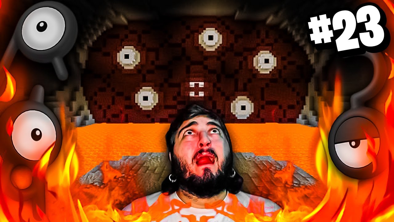 Minecraft POKÉMON #23 - O TEMPLO SECRETO DOS UNOWN ! - YouTube