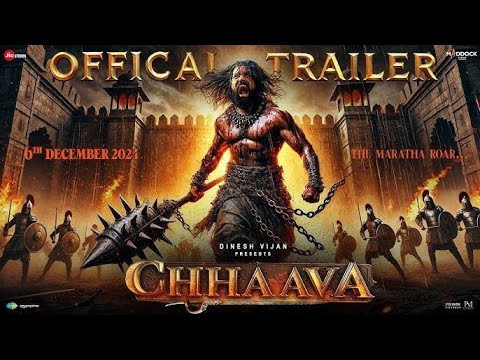 "Chaava (2024) | Official Trailer | মারাঠা বীরত্বের মহাকাব্য!" - YouTube