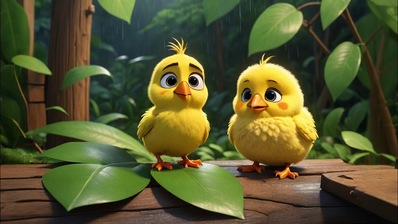 Little chicks song | animals and birds | kids rhymes and poems | chu ...