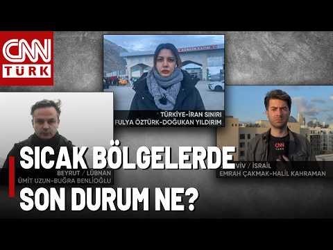 CNN TÜRK Ekipleri Sıcak Noktalarda! ABD/İsrail- İran Savaşının 5. Gününde Ne Oluyor?
