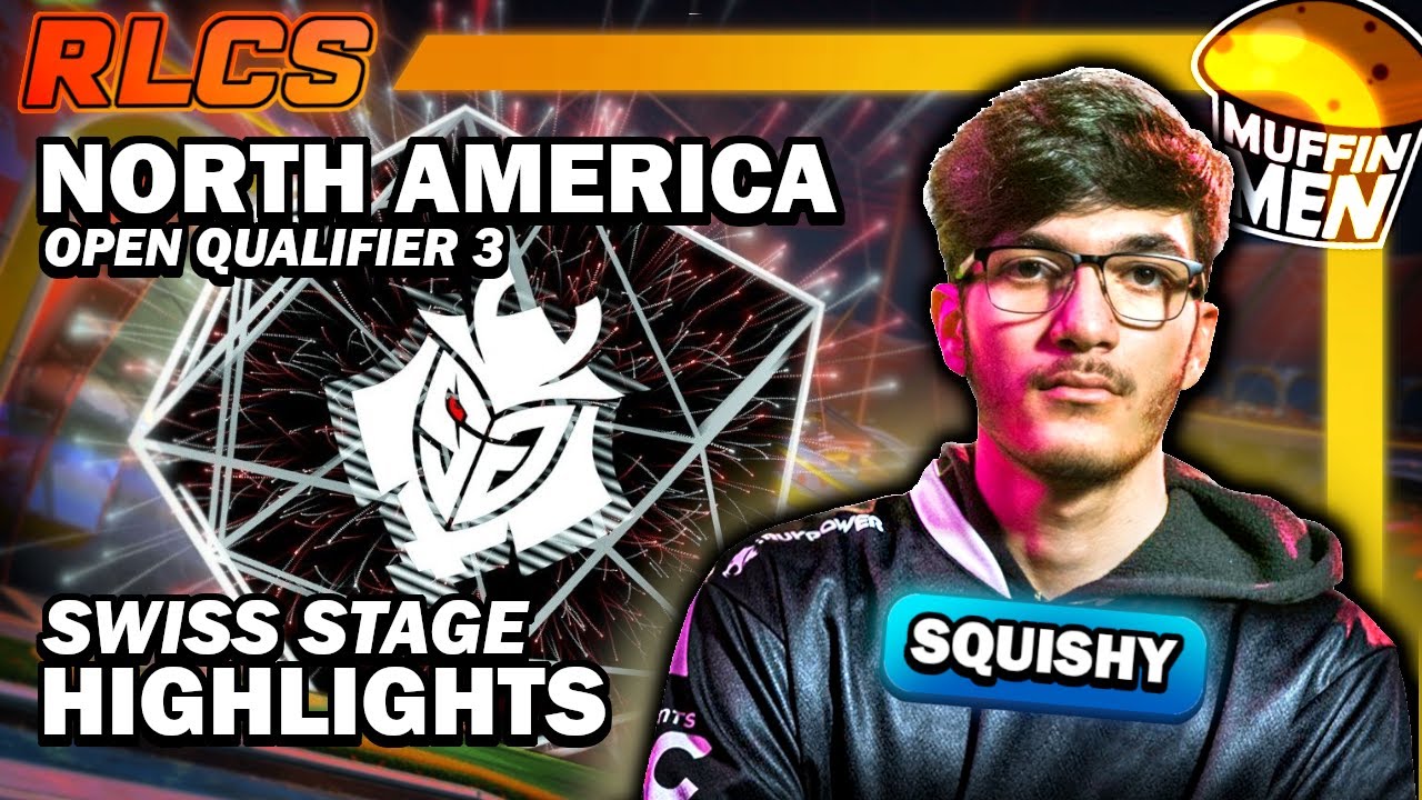 The Closest Swiss Stage Yet + Squishy's Last RLCS Split!! North America ...