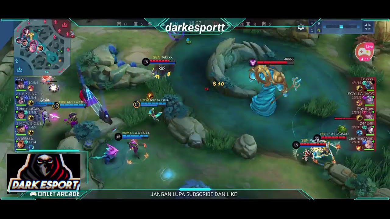 LIVE TURNEY DARK X COMUNITY GAMING - YouTube