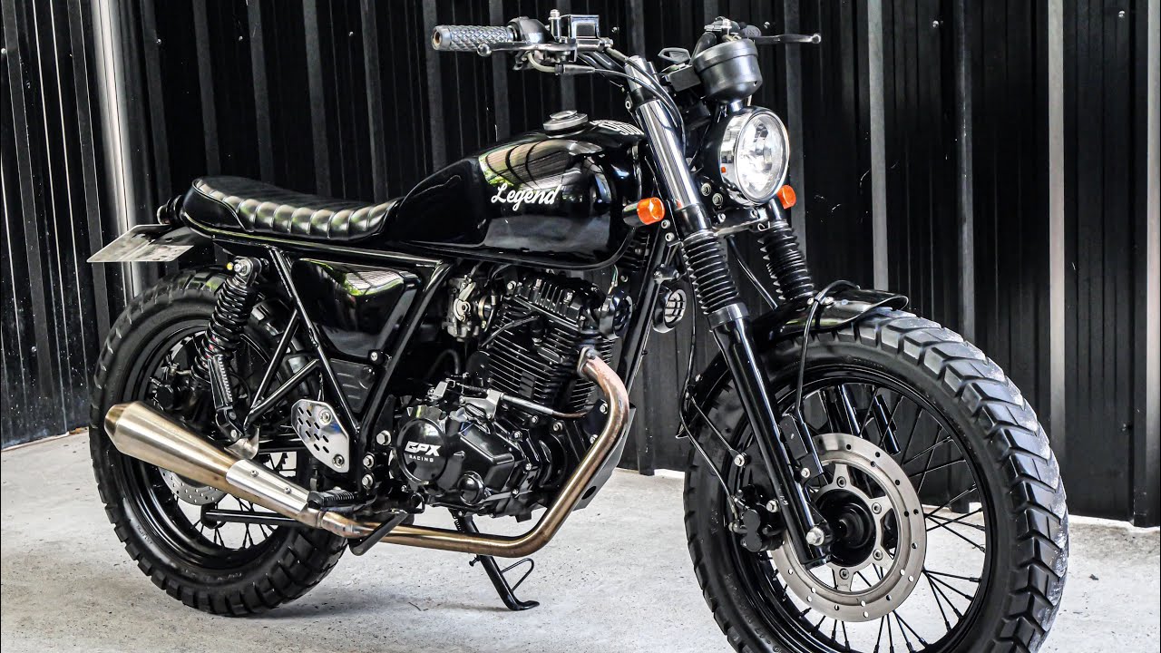 GPX LEGEND 150 2017 แต่งสวย สไตล์Tracker ( สด 23,900.- เท่านั้นครับ ...