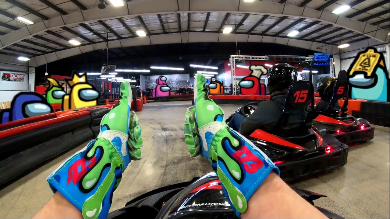 Who's the imposter in this Among Us course layout? | Go Karting at Boss ...
