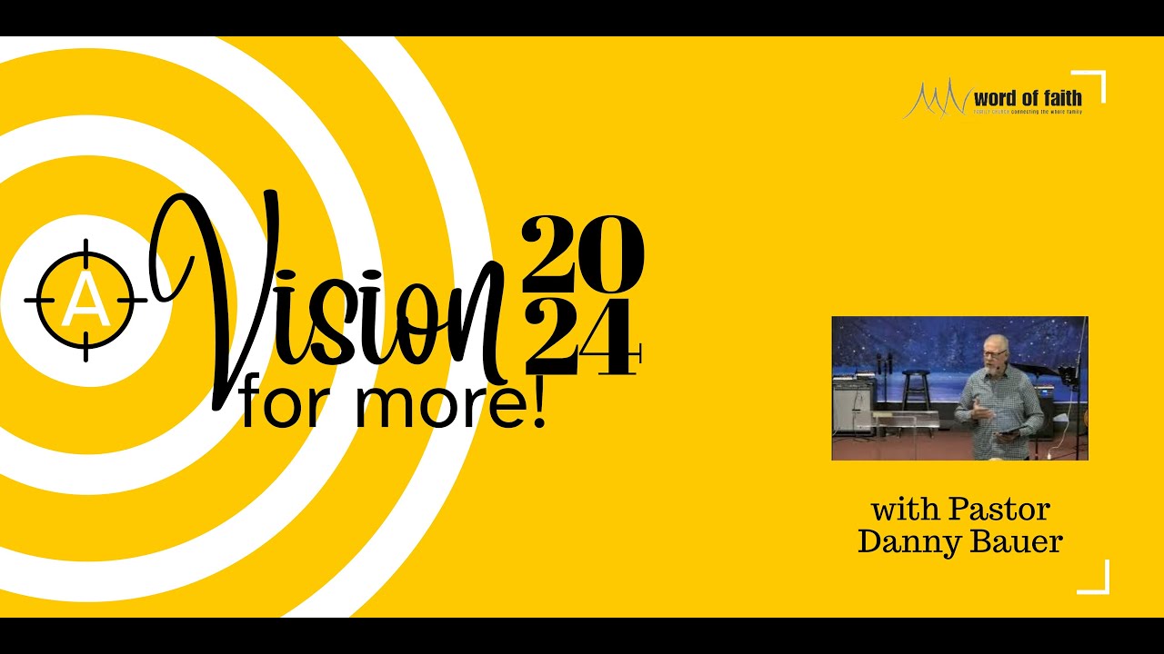 A Vision for More #1 2024 - YouTube
