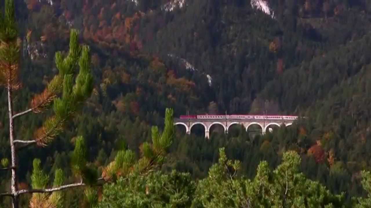 Bahnwanderweg Semmering - Railway hike Semmering - YouTube