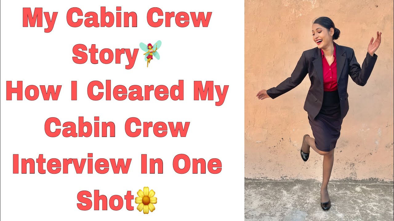 My Cabin Crew Interview Story🥺 How I Become A Cabin Crew & Cleared My ...