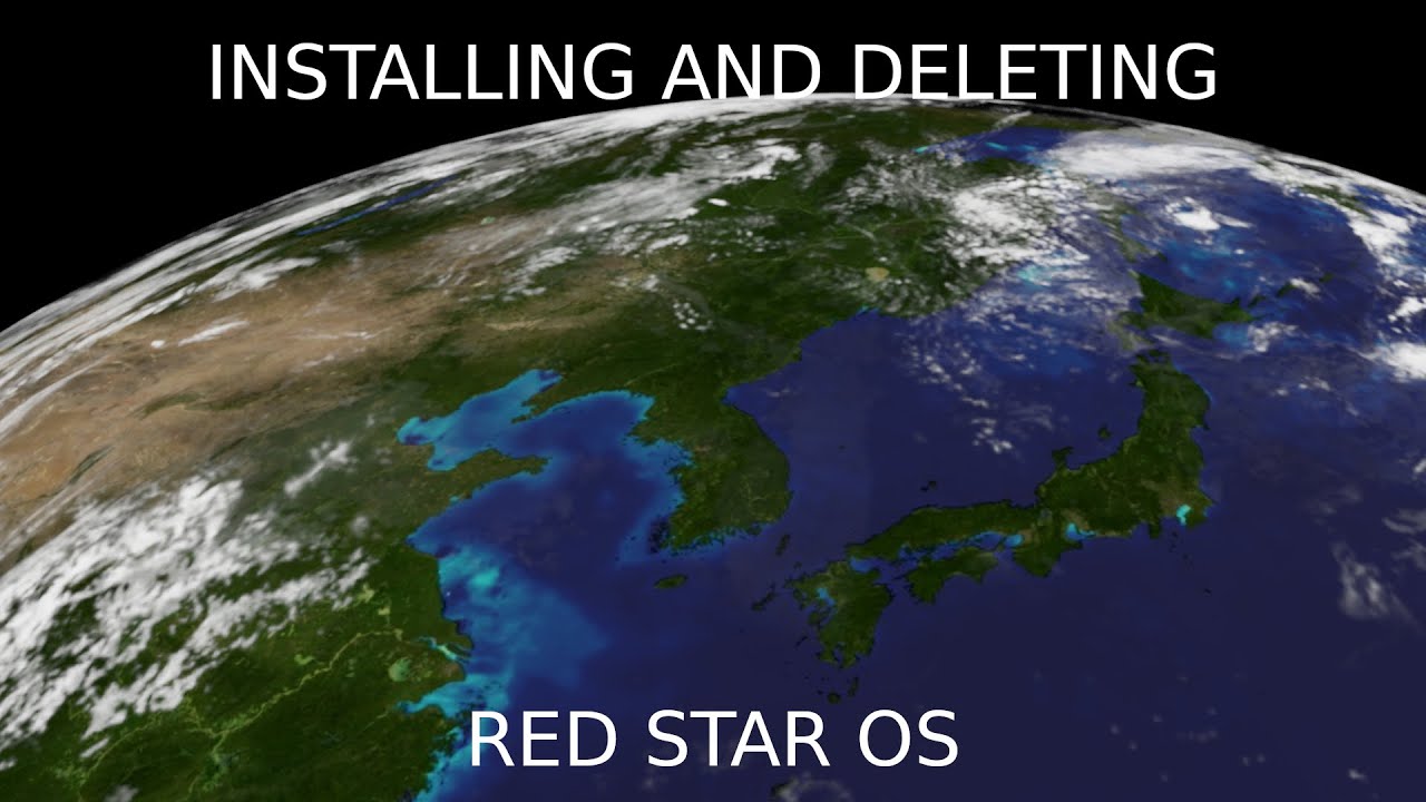 installing and deleting redstar os - YouTube