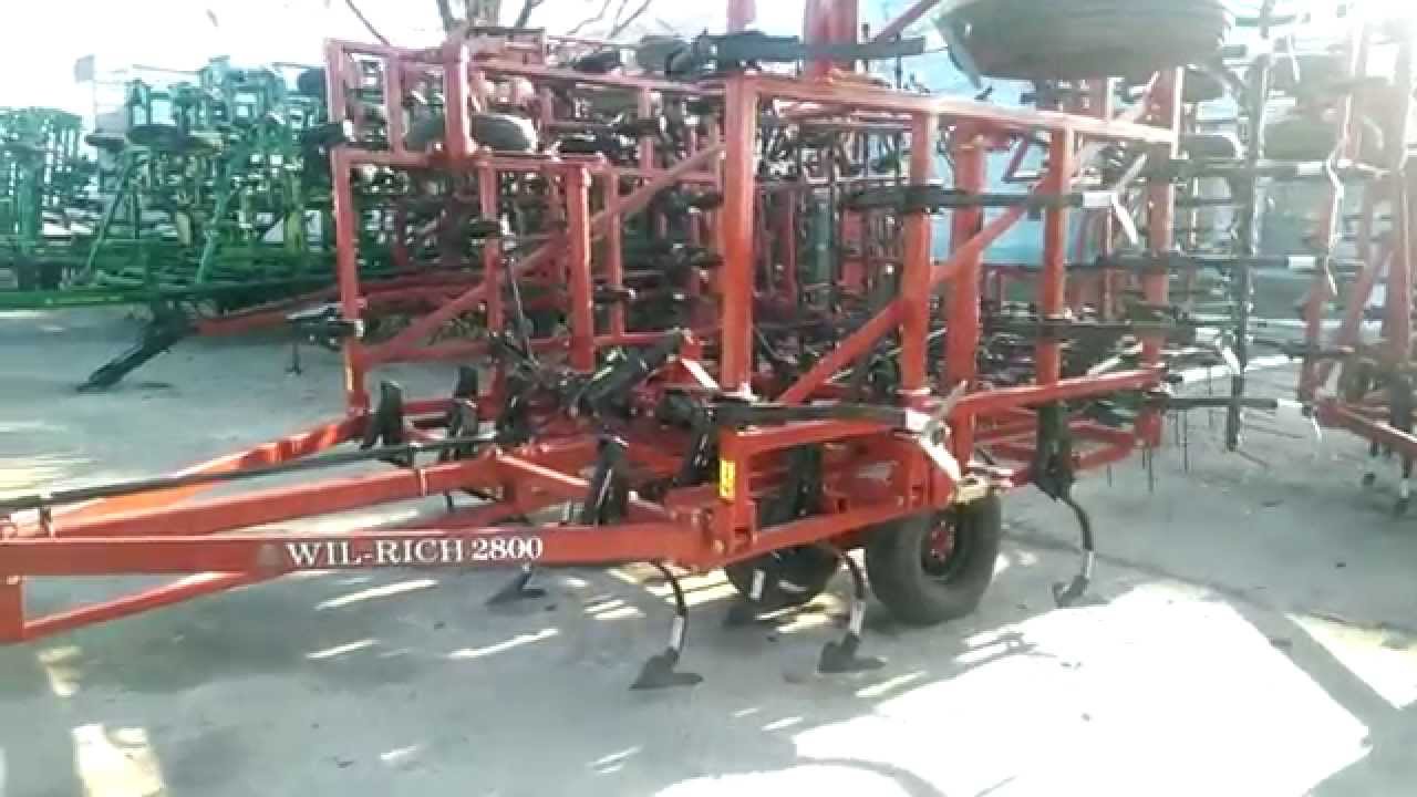 kultivator Wil Rich 2800 7 6 metra - YouTube