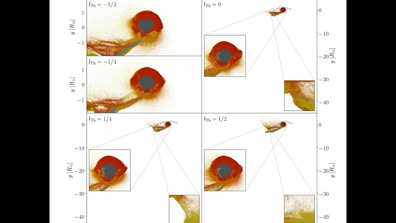 Earth Theia simulation - YouTube