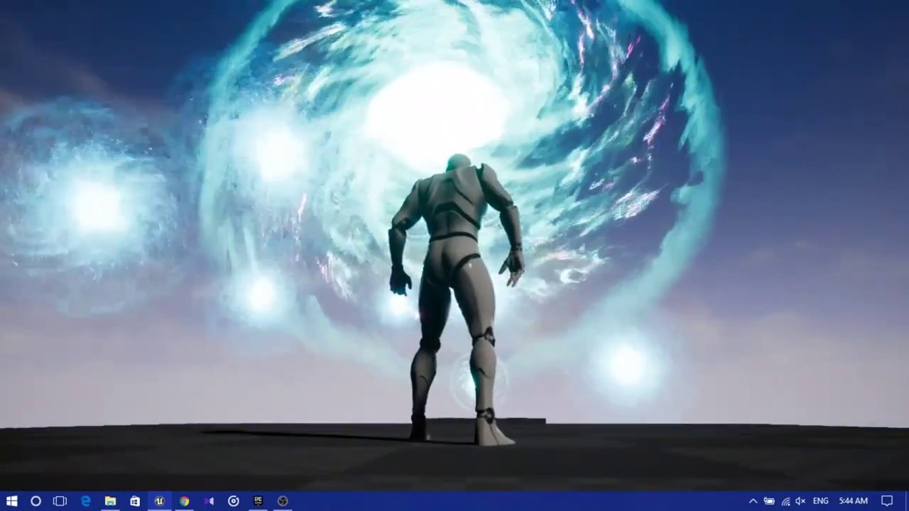 Teleporter and Particle vfx - YouTube