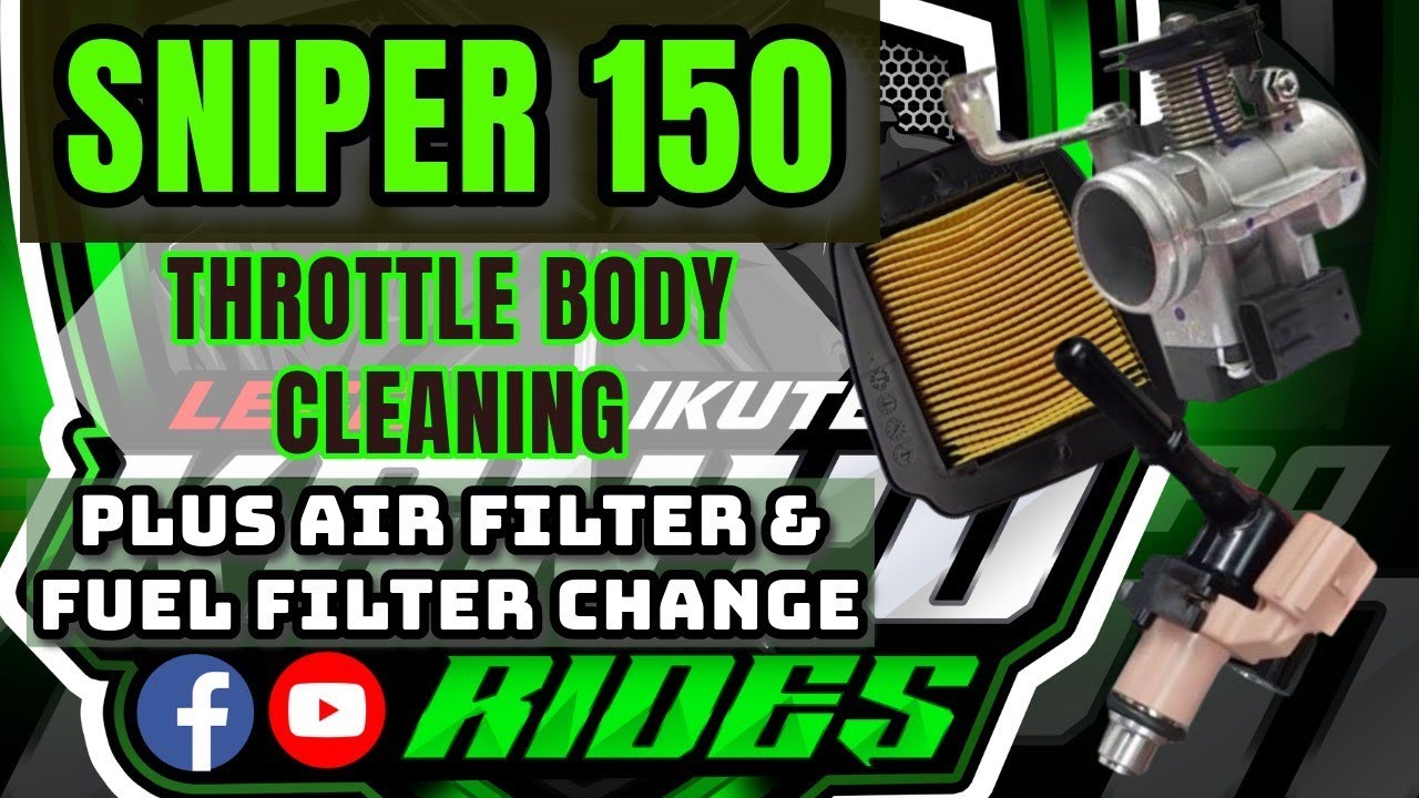 How To Clean Throttle Body | Change Air Filter | Change Fuel Filter ...