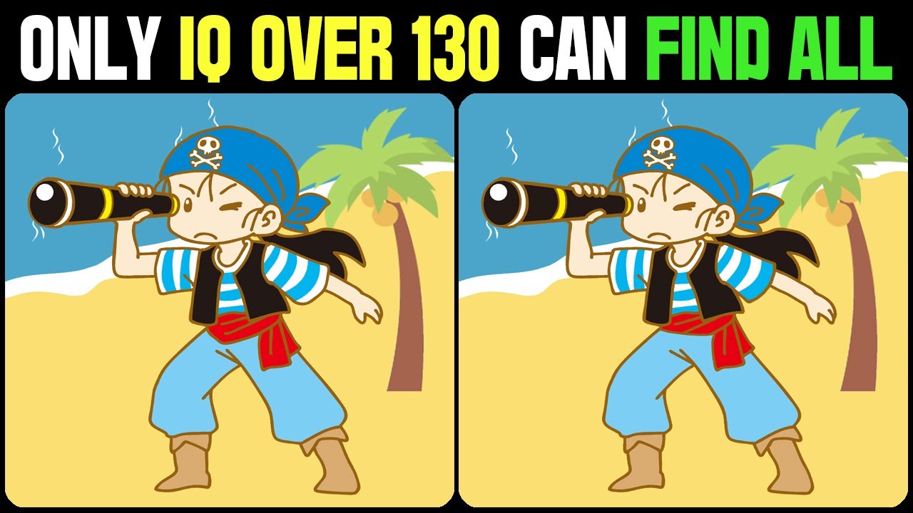 Spot The Difference : Only Genius Find Differences [ Find The ...